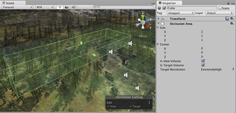 Unity Manual Occlusion Culling Pro Only