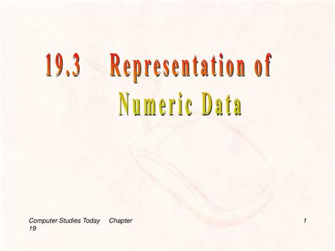 Ppt Numeric Data Representation Fixed Point Vs Floating Point