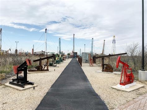 Premium Photo Oil Field Museum In Texas Near Midland Or Odessa