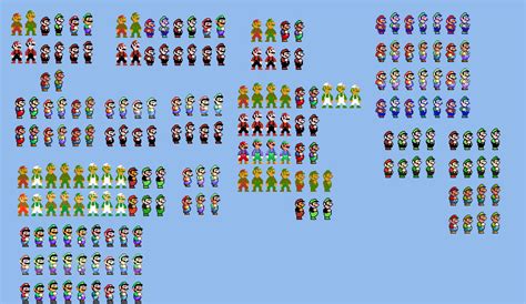 How I Converted Smb1 Smb2 Smb3 And Smw Mario And By Abbysek On Deviantart