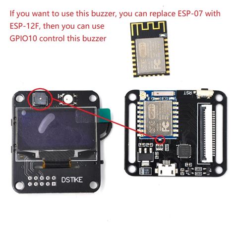 Dstike Wifi Deauther Watch Smart Watch Esp8266 Development Board 3d