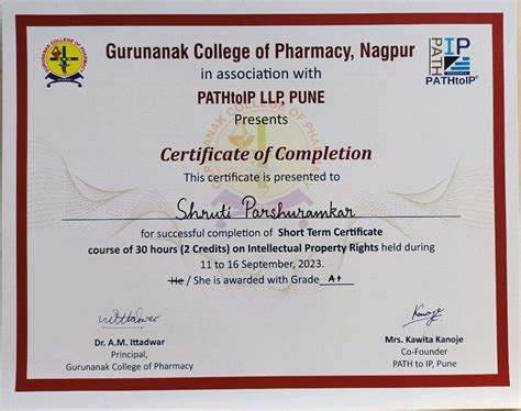 Shruti Parshuramkar On Linkedin Hello Connections I Actively Participated In The Intellectual