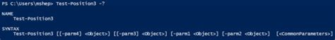 Specifying Powershell Parameter Position Powershell Station