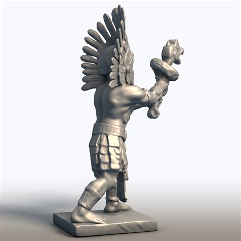🗿 Huitzilopochtli Aztec God Sculpture Deity Of War And Sun