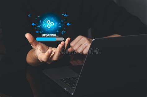 Operating System Upgrade Concept Installation App And Software Update Process Modernize User