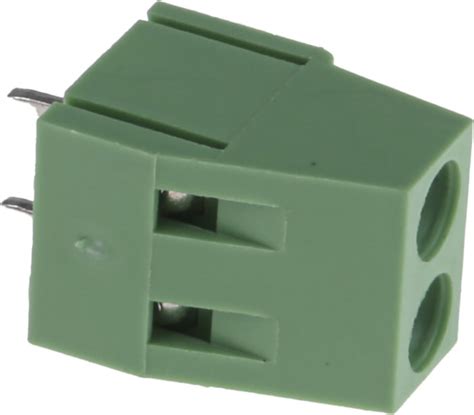 RS PRO RS PRO PCB Terminal Block Contact Mm Pitch Through Hole Mount Row Screw