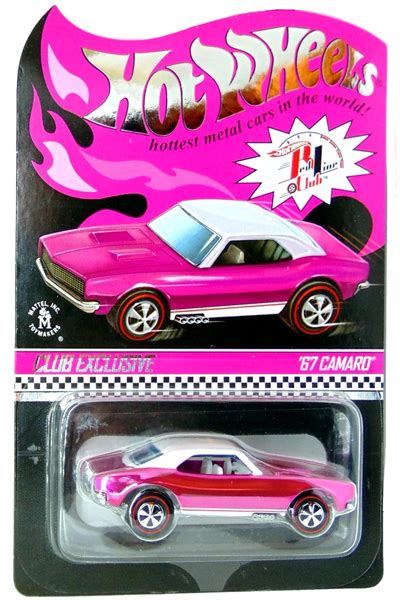 2017 Hot Wheels 67 Camaro Rlc Pink Party Car Rlc Exclusive Release