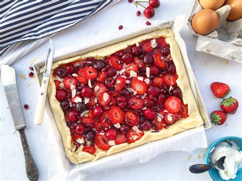 Ricetta Brunch Galette Ai Frutti Rossi Al Gusto Di Cheesecake