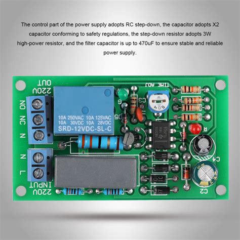 Relay Board May 4 Mounting Holes Relay Board Relay Delay Switch Module Para Sa Home Lazada PH