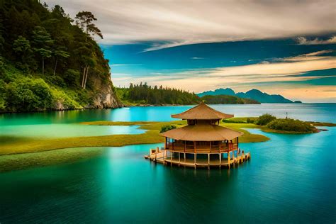 The Most Beautiful Places In The World Ai Generated 32252548 Stock