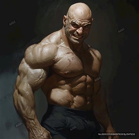 Ai创作图写实人物插画 健美运动员高清图 健美之父 写实人物绘画 Cg绘画作品 个人原创插画运动员 原创厚涂 Cgi艺术家 卡通写实漫画人物设计 Cg绘画 健美人体 厚涂手绘 Cgi角色 写实