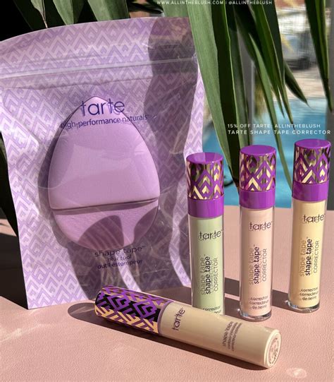 Tarte Shape Tape Corrector Review Swatches Save Off Tarte With Code Allintheblush All