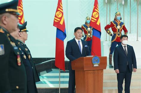 Ерөнхийлөгч У Хүрэлсүх цэргийн дээд цол хүртээлээ