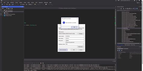 C Connecting To Mysql Database Via Asp Net Stack Overflow