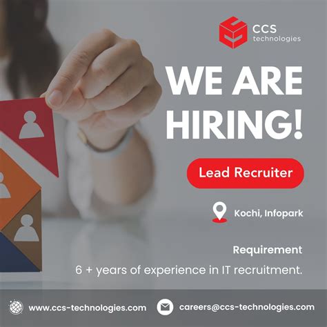 Ccs Technologies Pvt Ltd On Linkedin Career