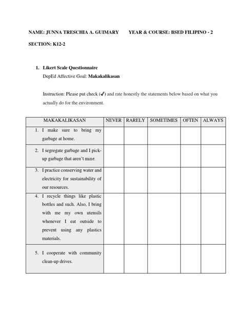 Affective Assessment Tools Pdf
