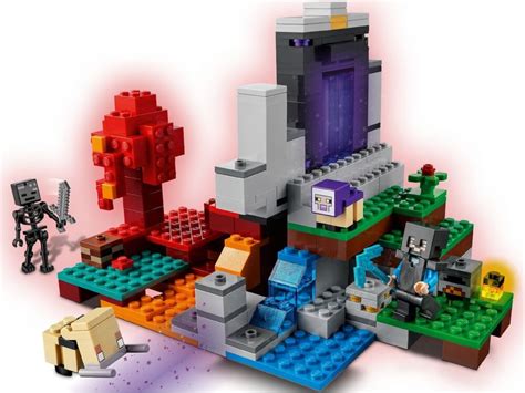 LEGO Minecraft 21172 Разрушенный портал | playzone.com.ua