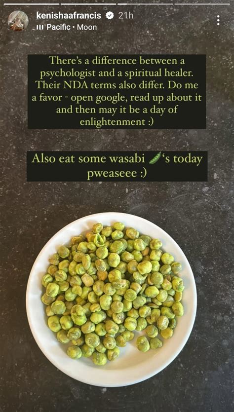 Kenishaa Francis Responds To Nda Breach Claims While Discussing Jayam