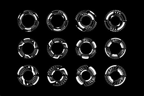 Set Of Sci Fi Modern User Interface Graphic By Ozan Id · Creative Fabrica