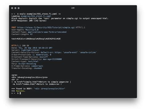 Explo Human And Machine Readable Web Vulnerability Testing Format