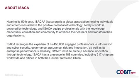 COBIT 2019 Executive Summary V1 1 Pdf Computing Technology Computing