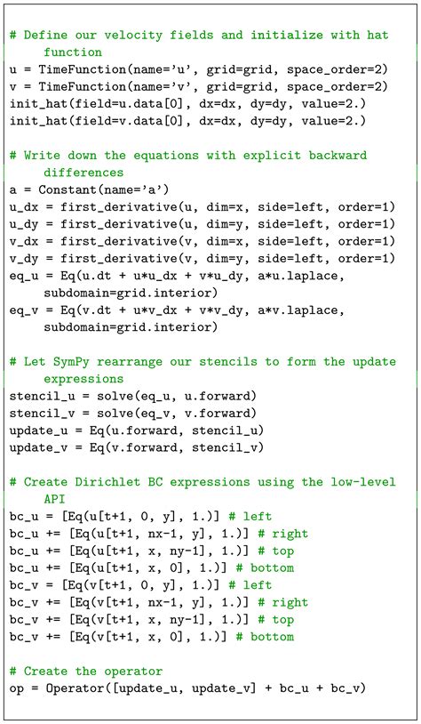 Gmd Devito V310 An Embedded Domain Specific Language For Finite Differences And