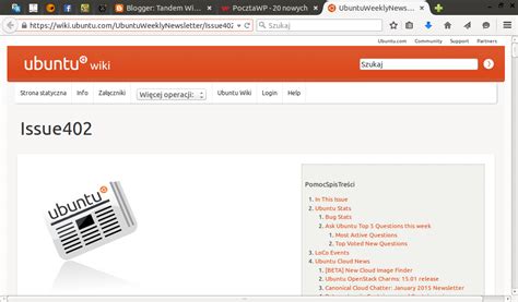Tandem Windows Ubuntu Tygodnik Ubuntu 402