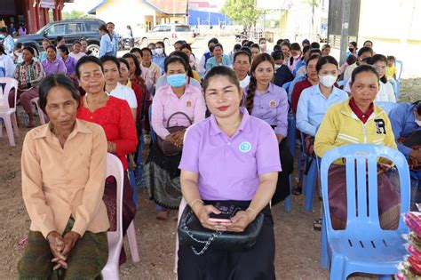 ពិធីសំណេះសំណាល ជាមួយថ្នាក់ដឹកនាំ ជាស្ត្រី និងអបអរសាទរពីធីរំលឹកខួបទិវា អន្តរជាតិនារី ៨មីនា