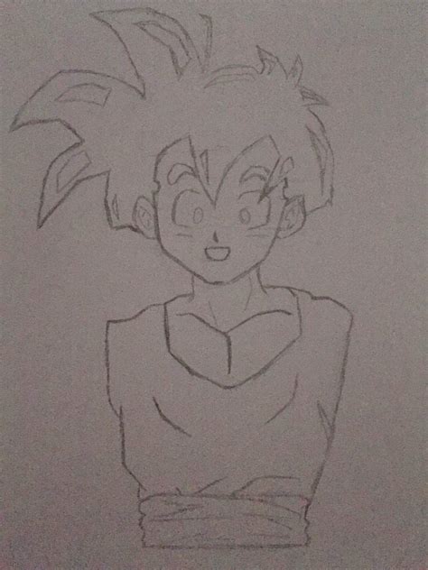 How To Draw Teen Gohan Step By Step Anime Amino