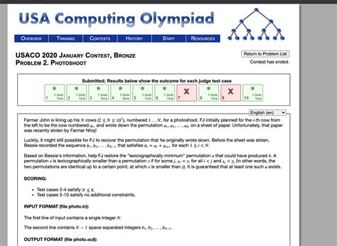 Could Anyone Help Me Im Stuck On January 2020 Usaco Bronze Problem 2