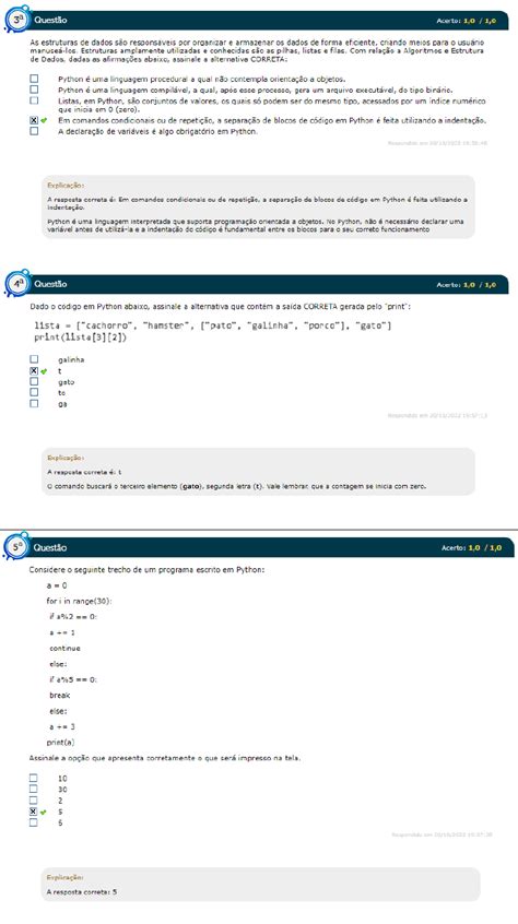 PARADIGMAS DE LINGUAGENS DE PROGRAMAÇÃO EM PYTHON SIMULADO Python