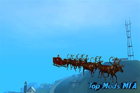 Mtasa Trenó Skin Noel Mta Brasil