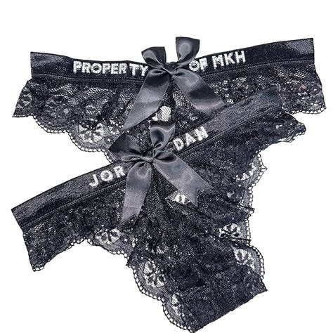 Custom Name Thong Personalized Thongs With Names For