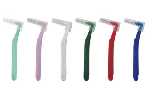 Angular Interdental Brushes Foramen
