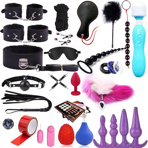 Sex Bondage Bdsm Kit Restraints Sex Toys Anal Butt Plug