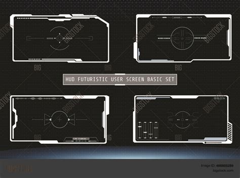 Hud Hi Tech Vector Photo Free Trial Bigstock