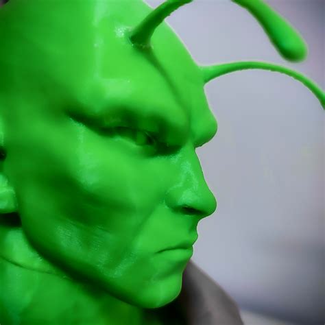 3d Printable Realistic Piccolo Bust Dragon Ball Z 3d Printable Design By Torres3d Artist