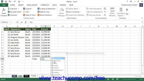 Excel 2013 Tutorial Using Named Ranges In Formulas Microsoft Training Lesson 134 Youtube
