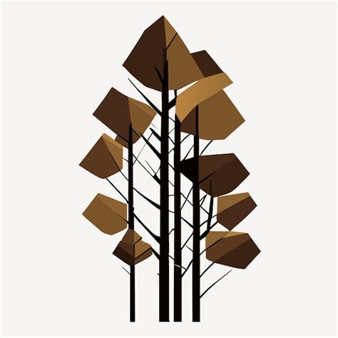 Premium Vector Birch Tree Vector Graphic In 2d Vector Style