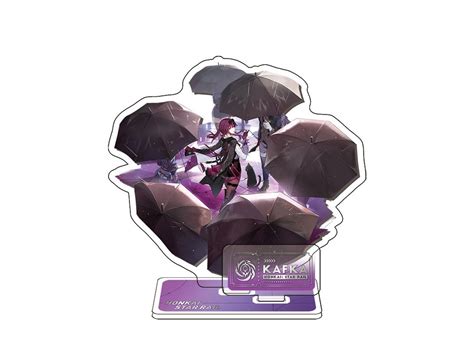 Honkai Star Rail Kafka Acrylic Standees Honkai Star Rail Figures Stand Etsy