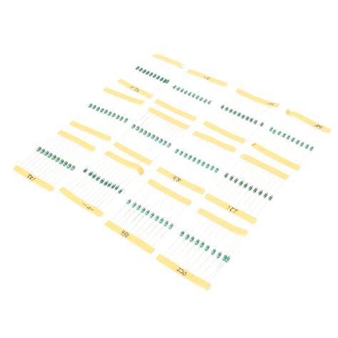 120pcs 1 4w Color Ring Inductor Set With 12 Color Inductance For