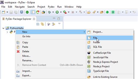 Code Ví Dụ Python Hello World Bằng Eclipse Python Shell Codecute