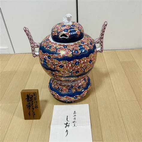 【目立った傷や汚れなし】【極美品】藤井錦彩窯 有田焼・伊万里焼の陶器高級香炉 桜楼閣絵 陶芸家の落札情報詳細 ヤフオク落札価格検索 オークフリー