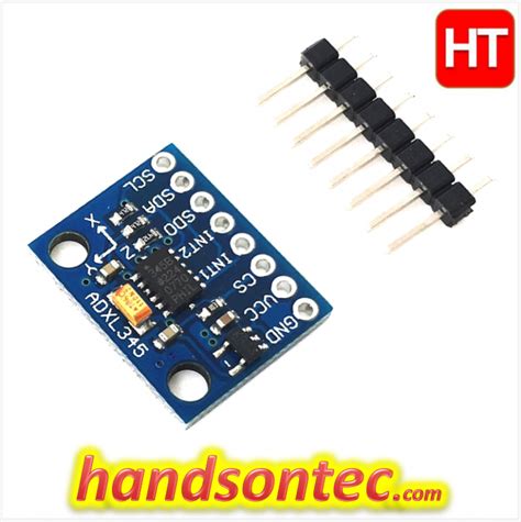 Adxl345 Digital Accelerometer Module Handson Tech