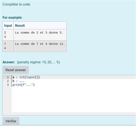Le Plugin Coderunner Pour Moodle Maths And Numérique