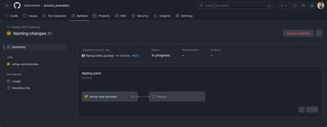 how to integrate pulumi with github actions