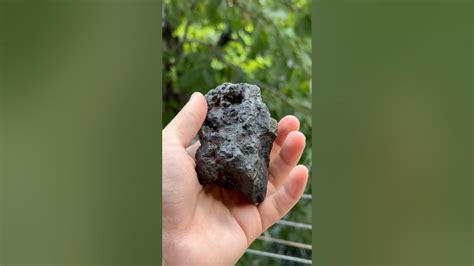 ნამდვილი მეტეორი ვიპოვე რკინის ნატეხი კოსმოსიდან Youtube