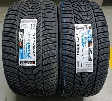 Зимние шины разной ширины Hankook w330 245/35 R20 V 275/30 R20 в Алматы ...