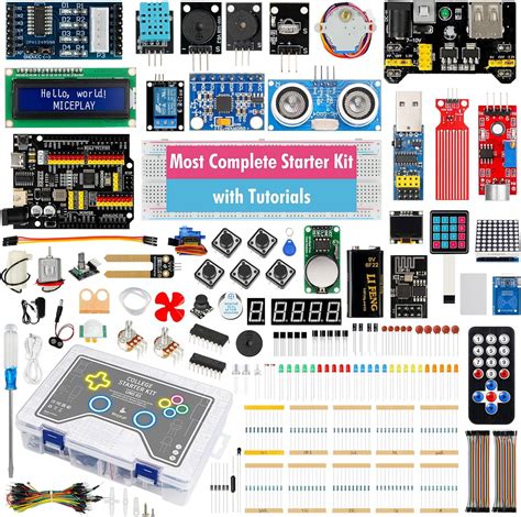 Ikkle Uno R3 Project Most Complete Starter Kit With Tutorial And Uno Controller