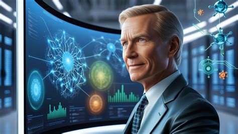 Business Man Or Engineer Use Ai Or Artificial Intelligent Conceptcloud